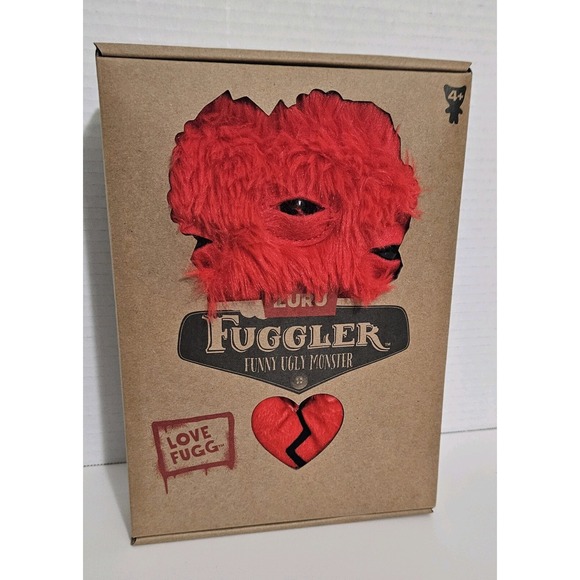 Toys | New 225 Fuggler Love Fugg Red Ugly Monsters | Poshmark